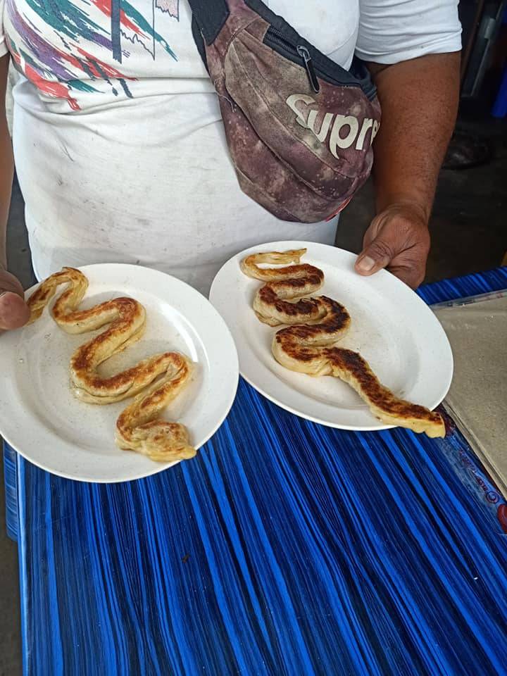 原来Roti Canai已出现新变化！Mamak档惊现妖娆十足的Roti Ular！ | TTN 谈谈网